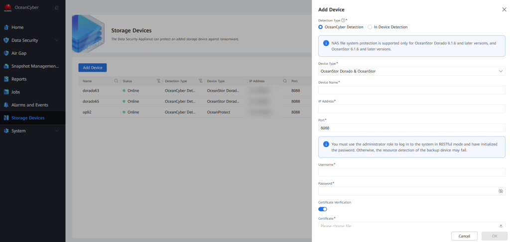 OceanProtect 1.6.0 Backup Storage Ransomware Protection Solution Best ...